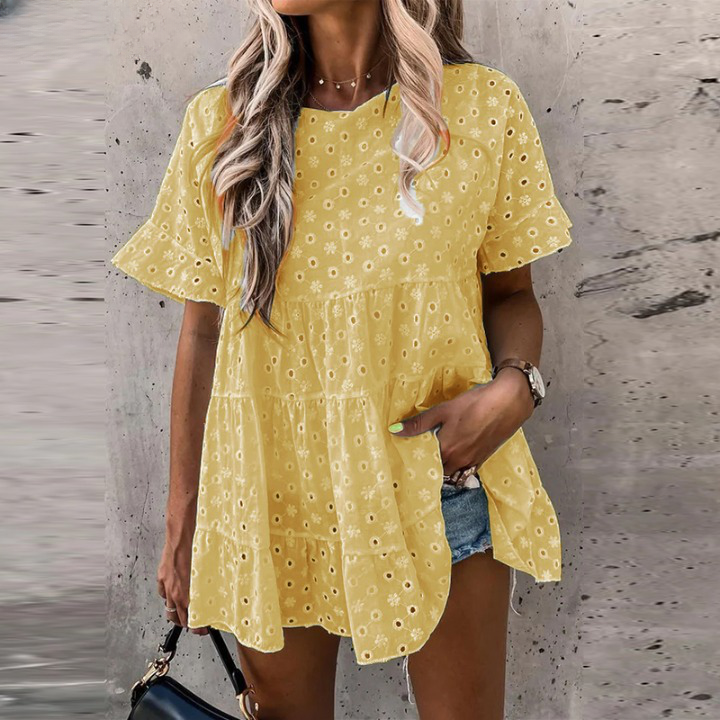 Blouse Bohème Jaune - La boutique bohème