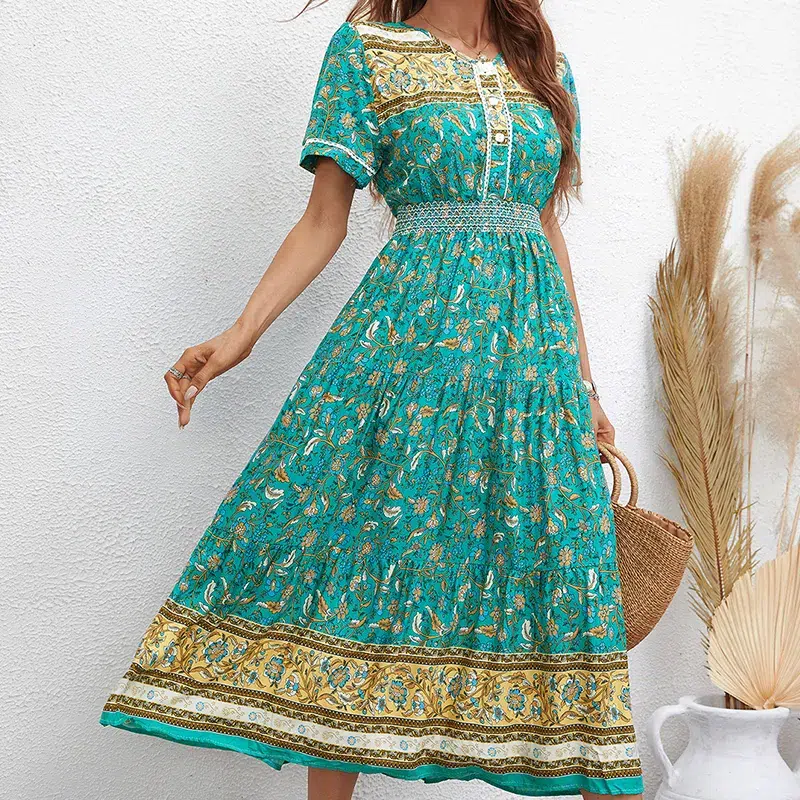 Robe Longue Style Bohème - La boutique bohème