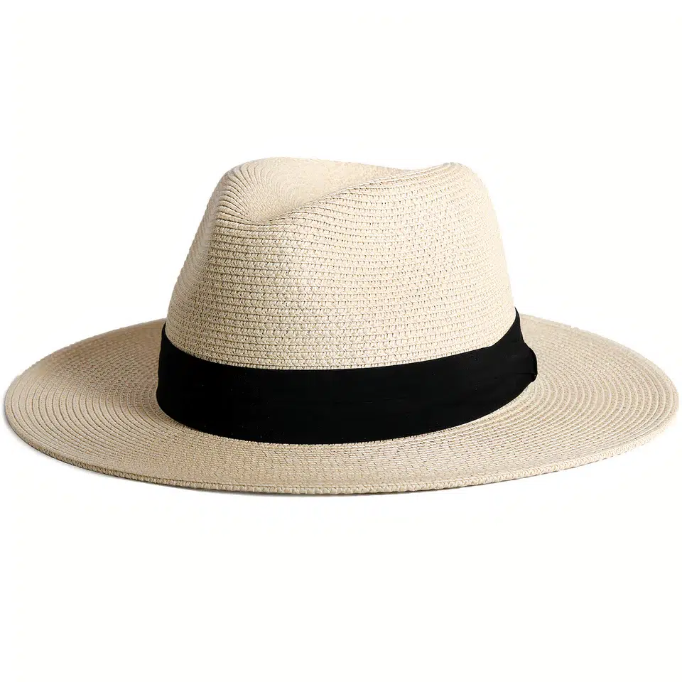 Chapeau de paille large bord pour homme - La boutique bohème