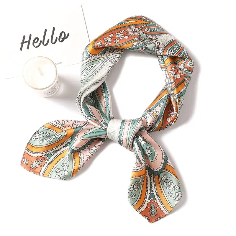 Foulard pour cheveux 70 - Bohème baroque - La boutique bohème